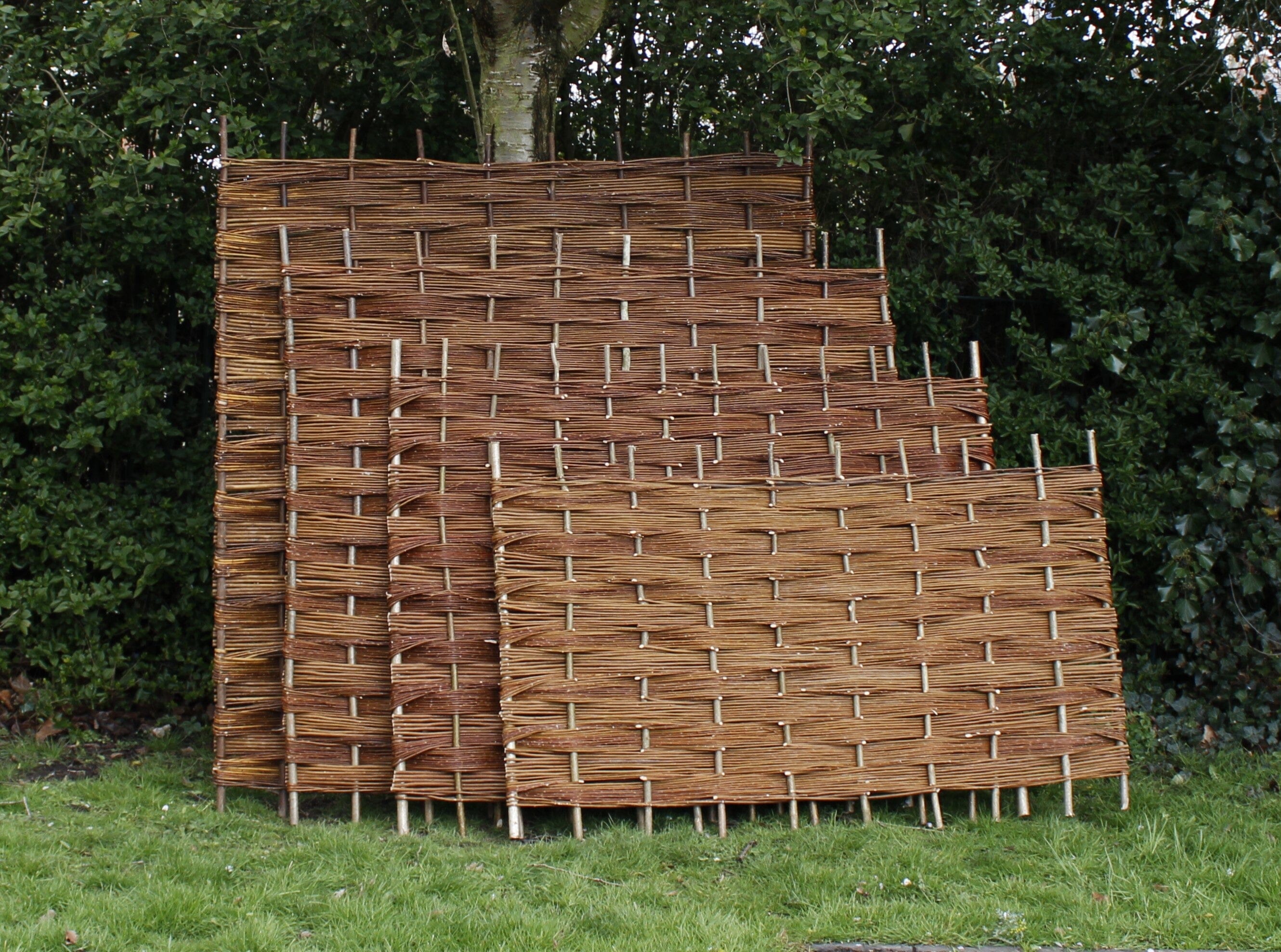 Willow Fence Panel Hurdle Prestige Wicker Willow Fence Panel Hurdle Prestige Wicker