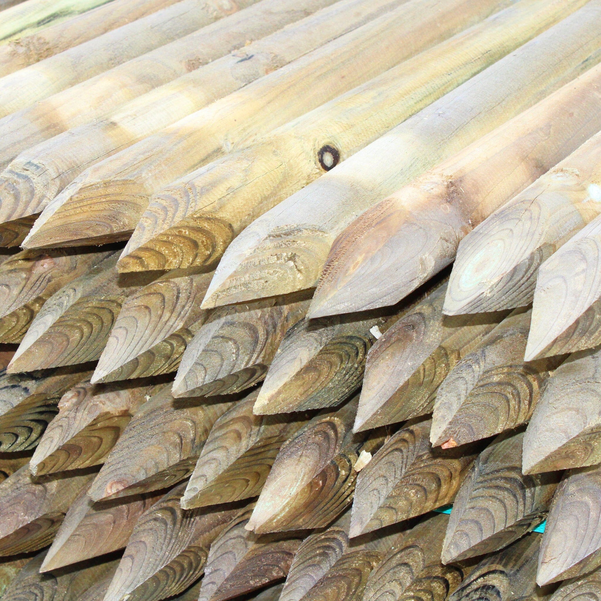 Wooden Pine Treated Round Posts – Prestige Wicker