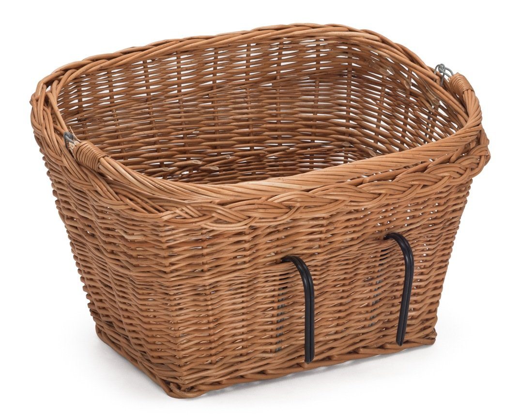 Wicker Bicycle Basket with handle – Prestige Wicker