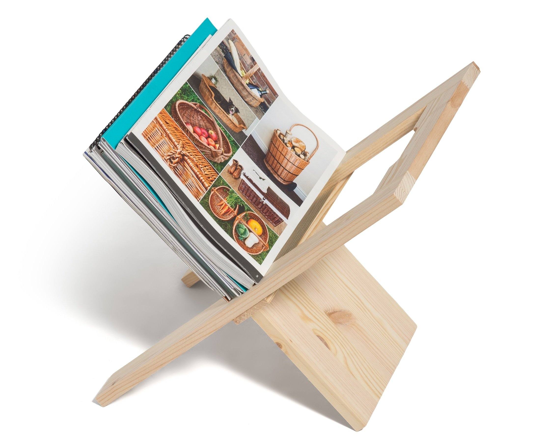 Wooden Magazine Rack – Prestige Wicker