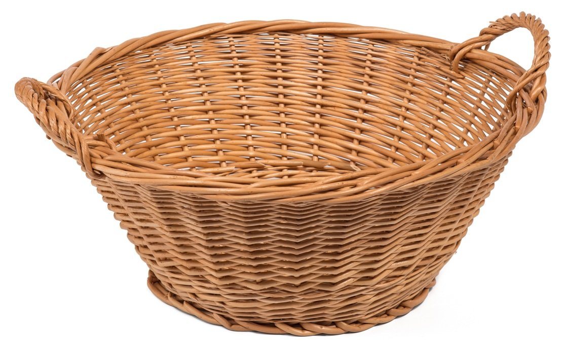 Round Wicker Display Bowl Basket – Prestige Wicker